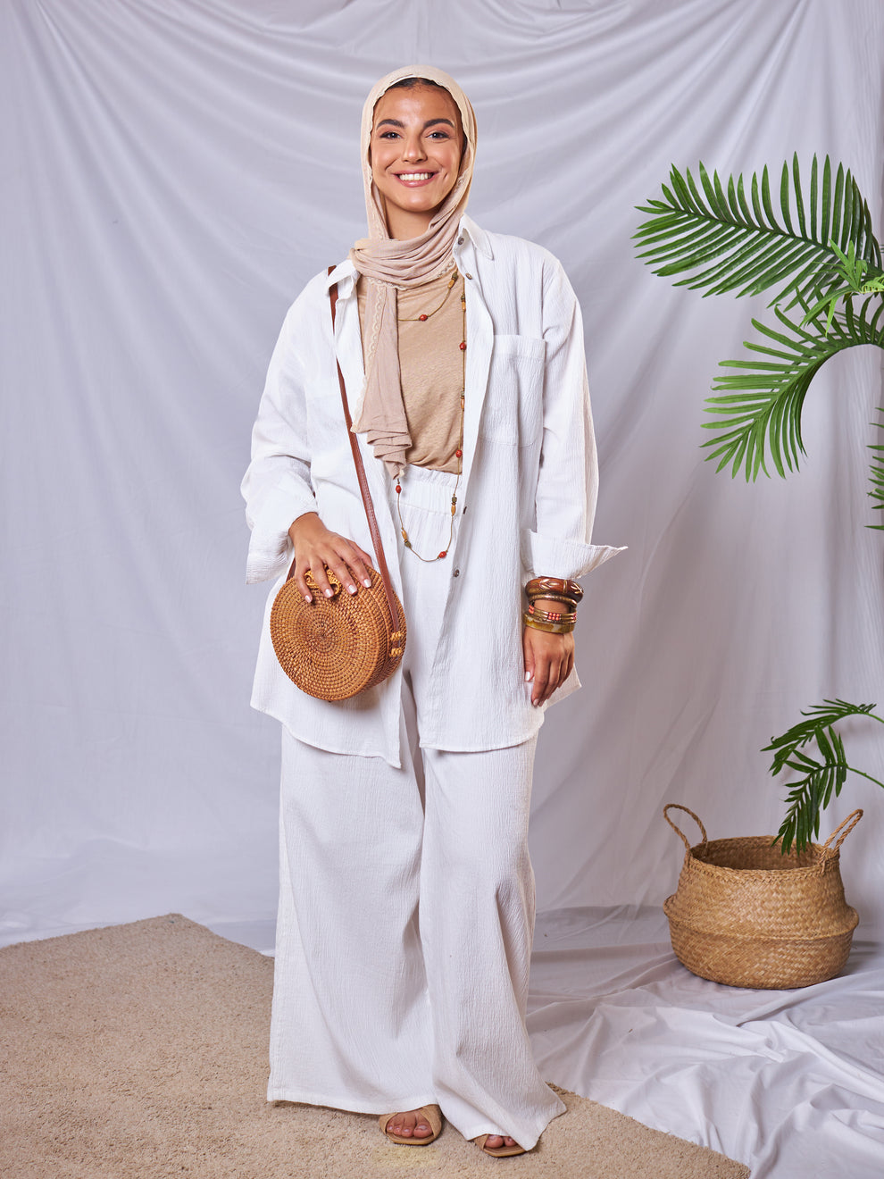 Haze Shirt in White – Raie